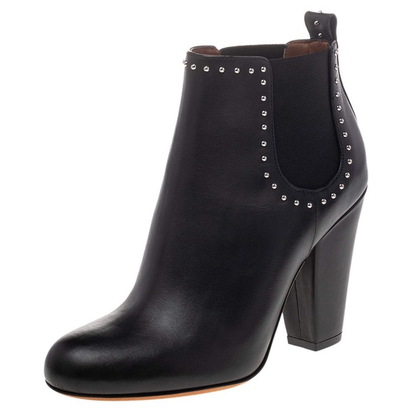 Givenchy | Shoes | Givenchy Leather Studded Accents Chelsea Boots ...